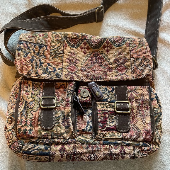 Fossil | Bags | Vintage Tapestry Shoulder Bag | Poshmark